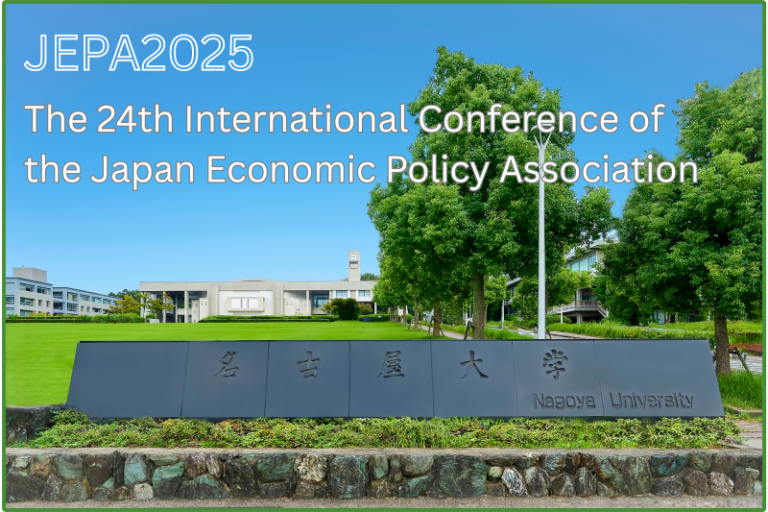 JEPA2025The 24th International Conference of the Japan Economic Policy ...